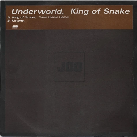 Underworld - King Of Snake - Vinyl 12" - 1999 - UK - Original | HHV