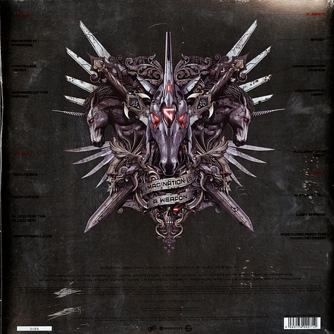 Gunship - Unicorn Blood Chrome Colored Vinyl Edition - Vinyl 2LP - 2023 ...