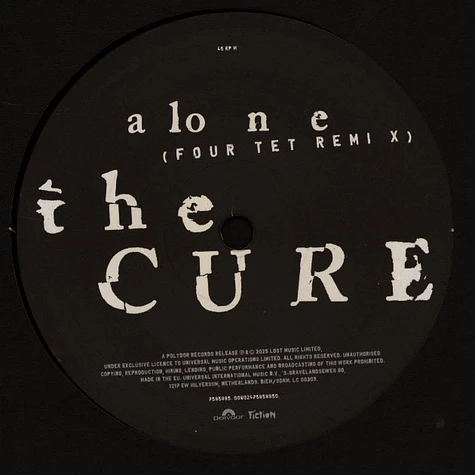 The Cure - Alone Four Tet Remix Record Store Day 2025 Edition - Vinyl 12" - 2025 - DE - Original ...