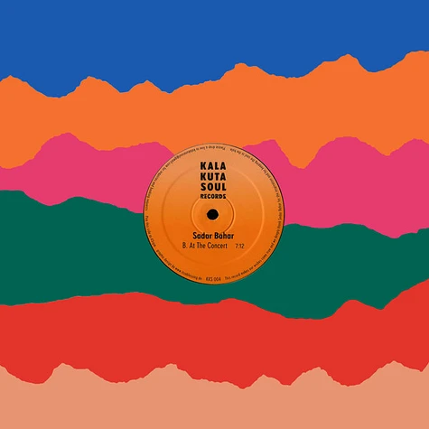 Sadar Bahar - Tik Tok - Vinyl 12" - 2015 - DE - Original | HHV