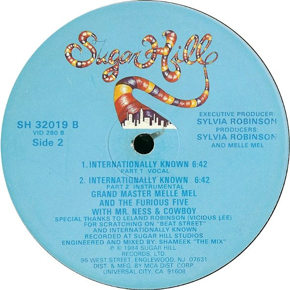 Grandmaster Melle Mel & The Furious Five - Beat Street / Internationally Known - Vinyl 12 ...