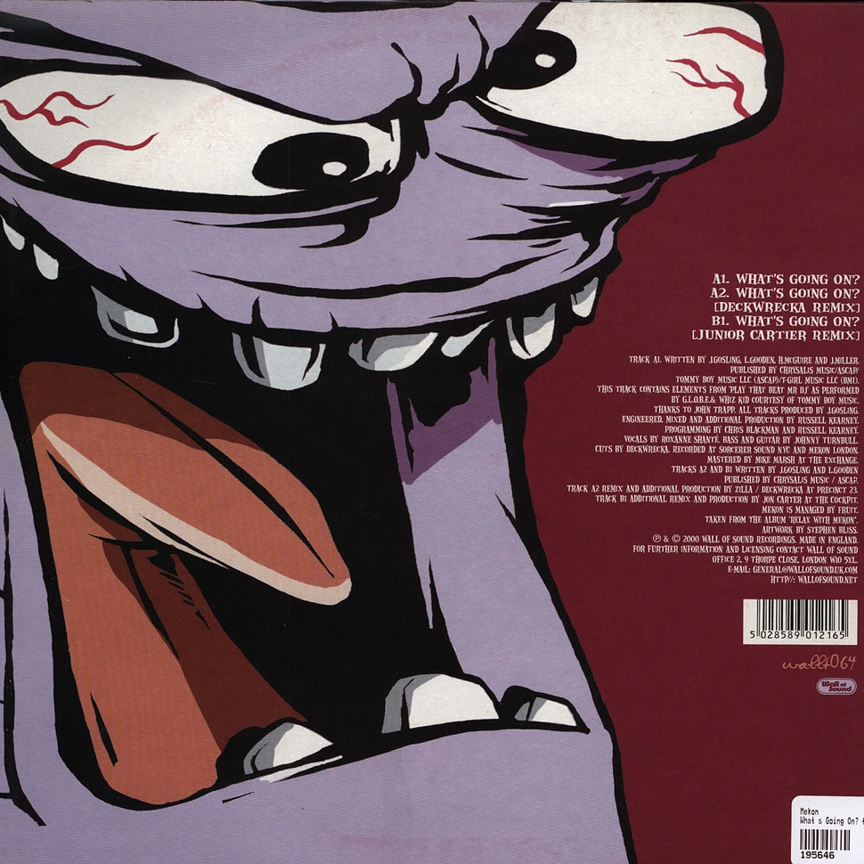 Mekon Featuring Roxanne Shanté - What's Going On? - Vinyl 12" - 2000 ...