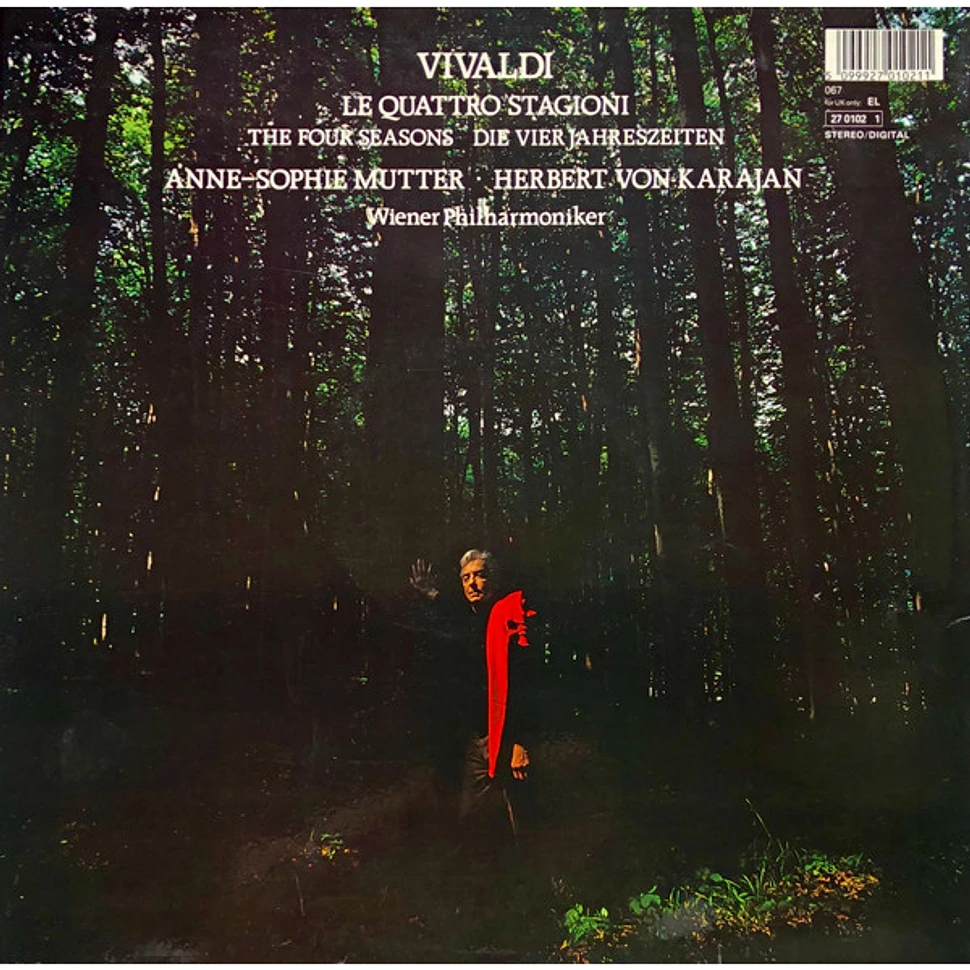 Antonio Vivaldi, Anne-Sophie Mutter, Herbert Von Karajan, Wiener ...