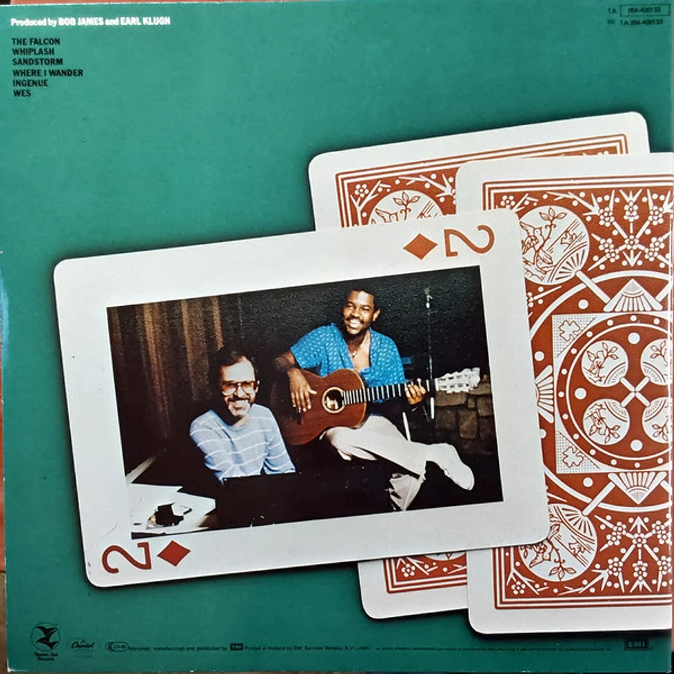 Earl Klugh & Bob James - Two Of A Kind - Vinyl LP - 1982 - EU ...
