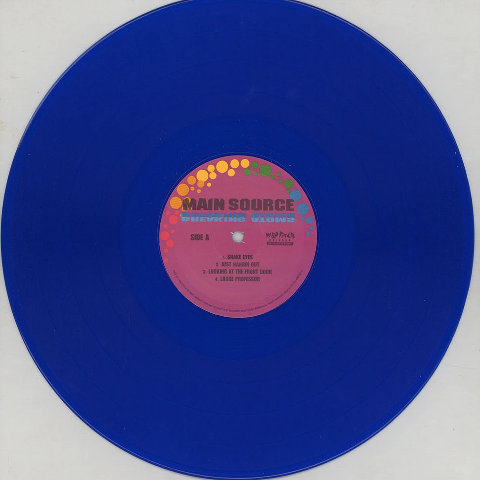 Main Source - Breaking Atoms - The Remaster Blue Vinyl Edition - Vinyl ...