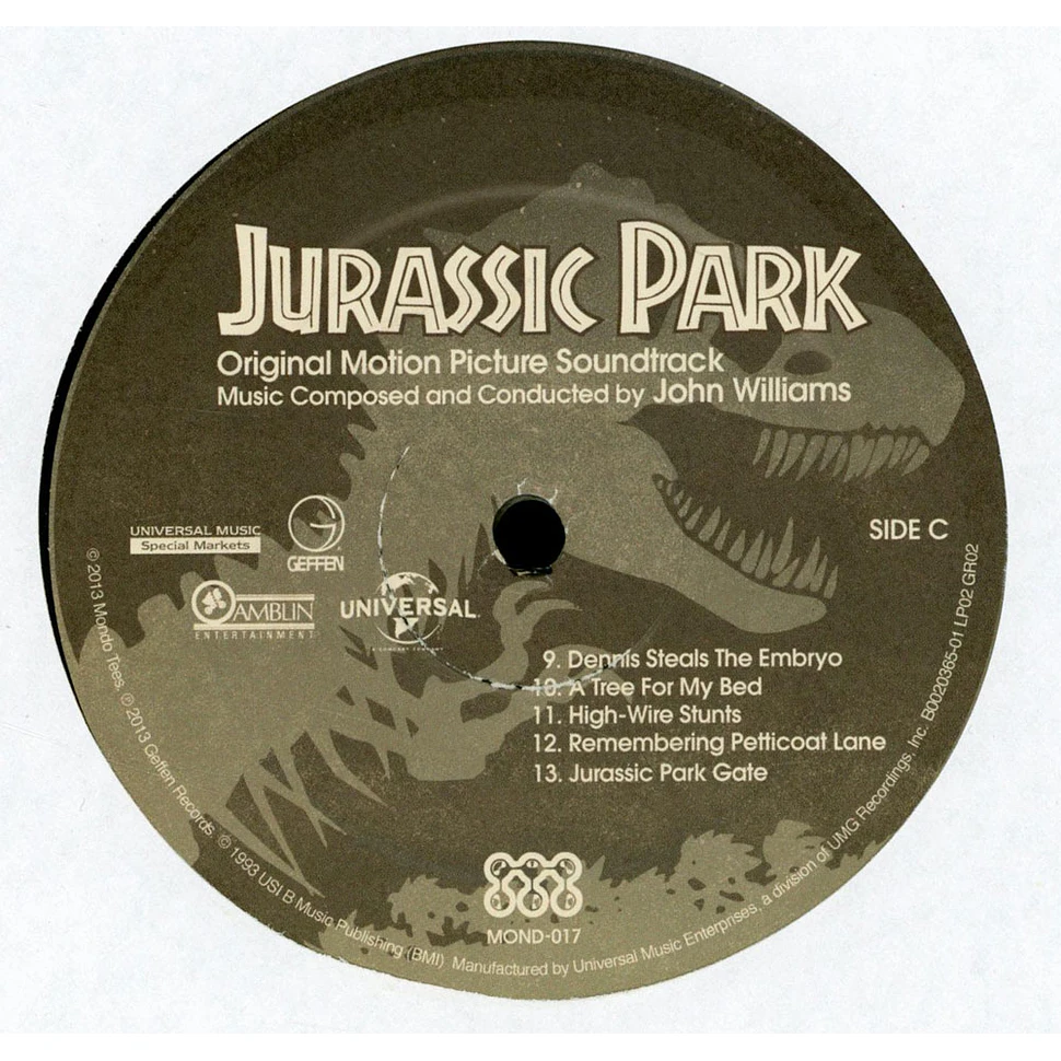 John Williams - OST Jurassic Park - Vinyl 2LP - 2014 - US - Original | HHV
