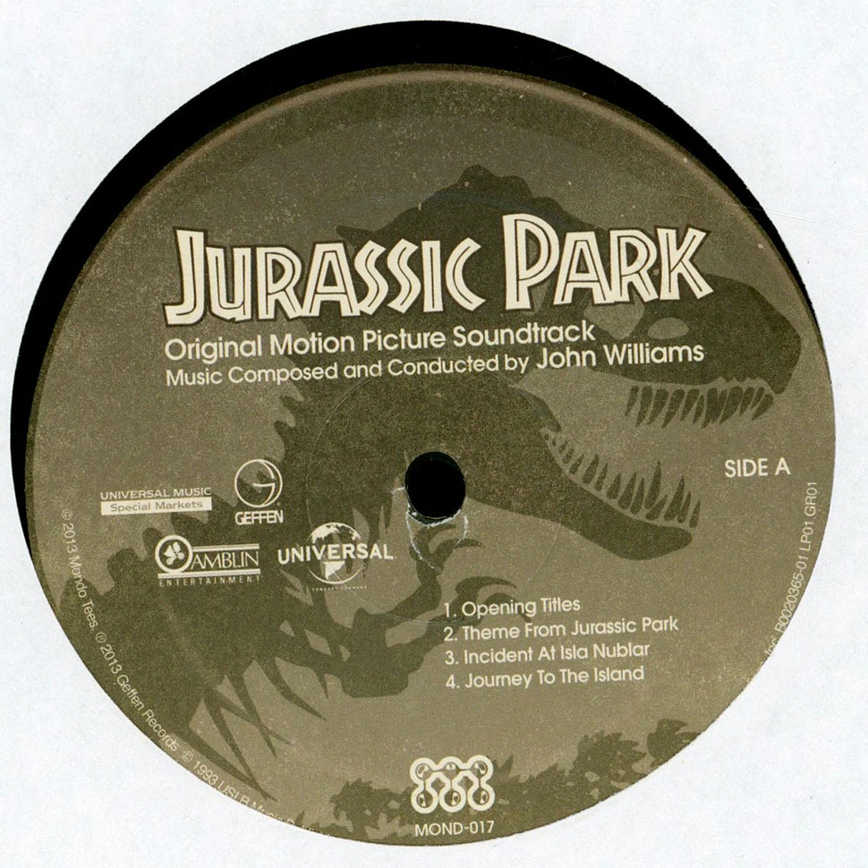 John Williams - OST Jurassic Park - Vinyl 2LP - 2014 - US - Original | HHV
