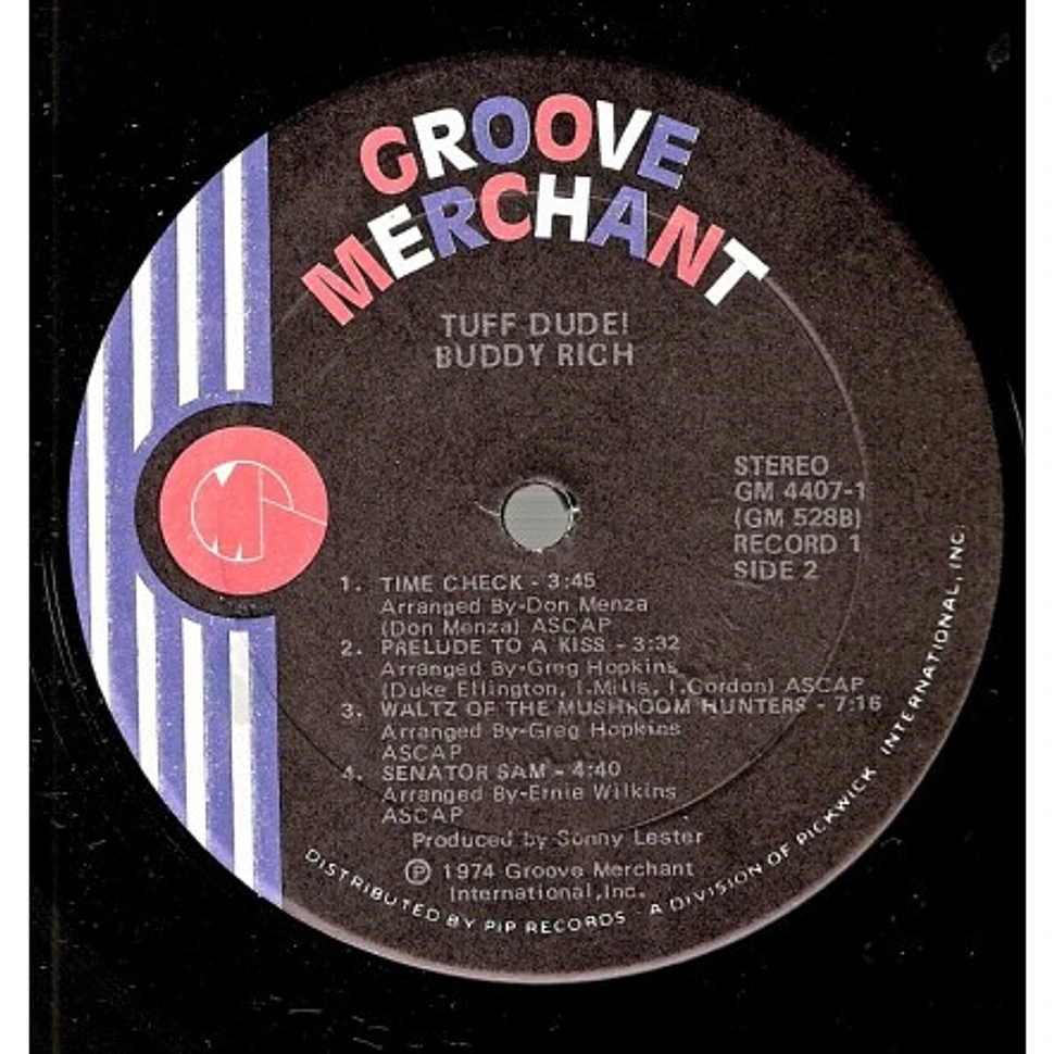 Buddy Rich - Tuff Dude! - Vinyl 2LP - 1974 - US - Original | HHV