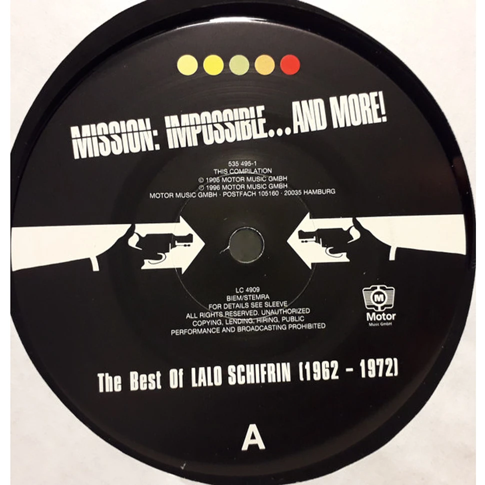 Lalo Schifrin - Mission: Impossible ... And More! - The Best Of Lalo Schifrin (1962 - 1972 ...