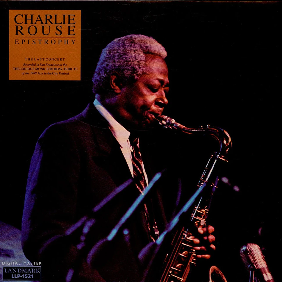 Charlie Rouse - Epistrophy - The Last Concert - Vinyl LP - 1989 - US ...