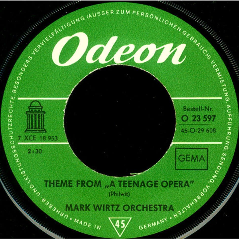 Keith West / Mark Wirtz Orchestra - Excerpt From "A Teenage Opera ...