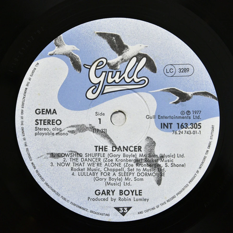 Gary Boyle - The Dancer - Vinyl LP - 1977 - DE - Original | HHV