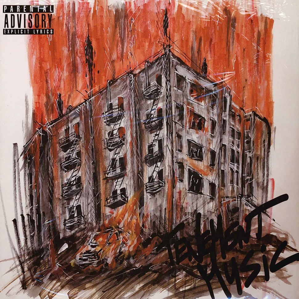 Raticus & Miskeen Haleem - Tenement Music Brown Splatter Vinyl Edition ...