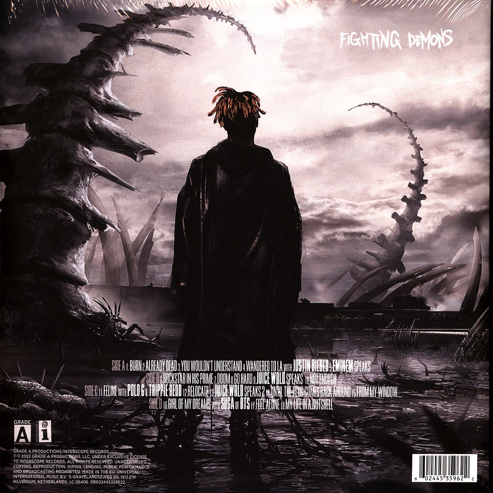 Juice WRLD - Fighting Demons Black Vinyl Edition - Vinyl 2LP - 2022 ...