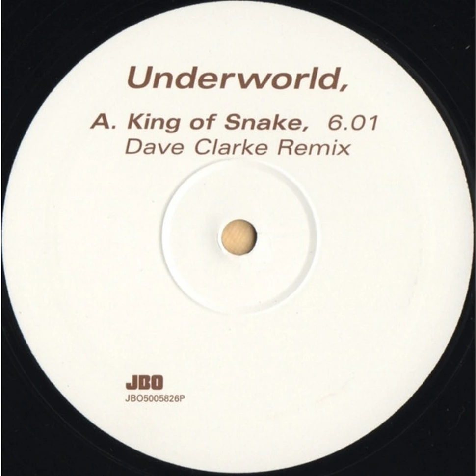 Underworld - King Of Snake - Vinyl 12" - 1999 - UK - Original | HHV