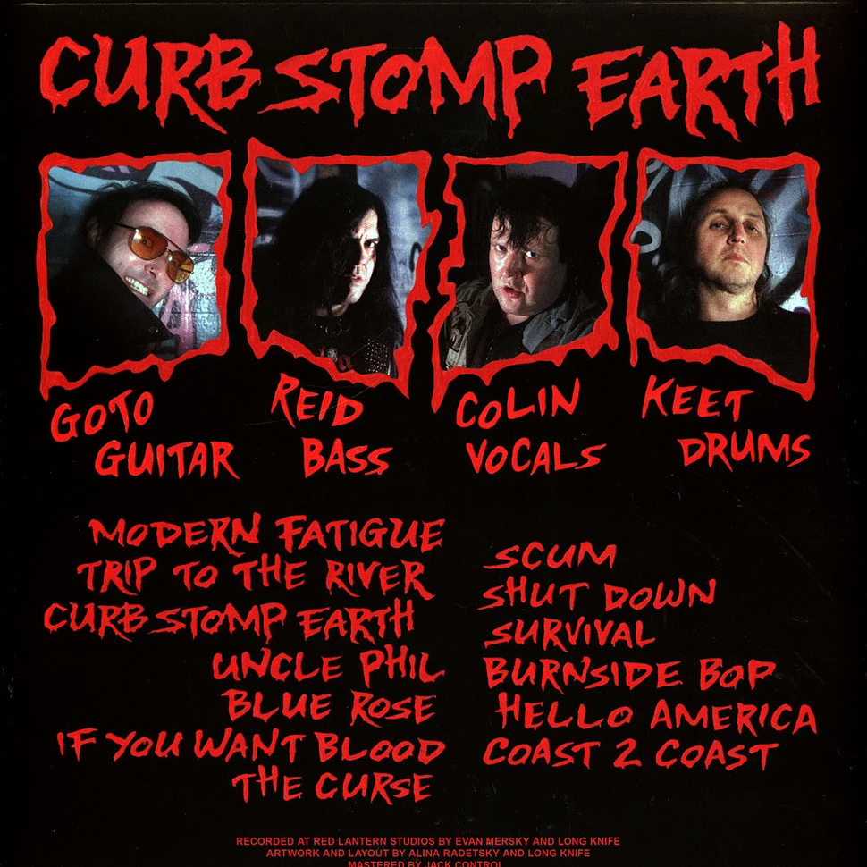 Long Knife - Curb Stomp Earth - Vinyl LP - 2022 - EU - Original | HHV