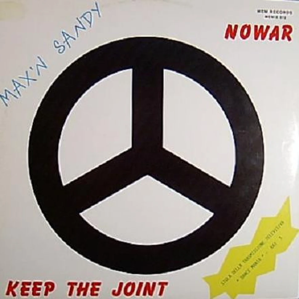 Max 'n Sandy - Keep The Joint / Nowar - Vinyl 12" - 1988 - IT ...