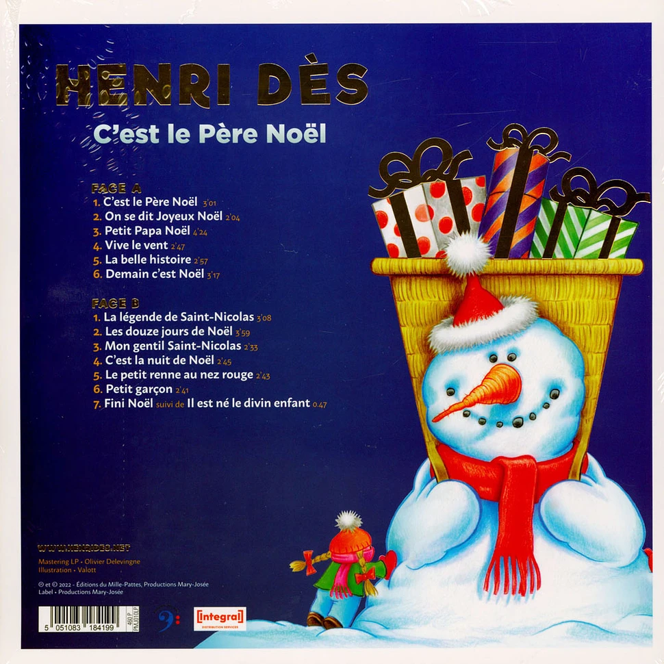 Henri Des - Cest Le Pere Noel - Vinyl LP - 2022 - EU - Original | HHV