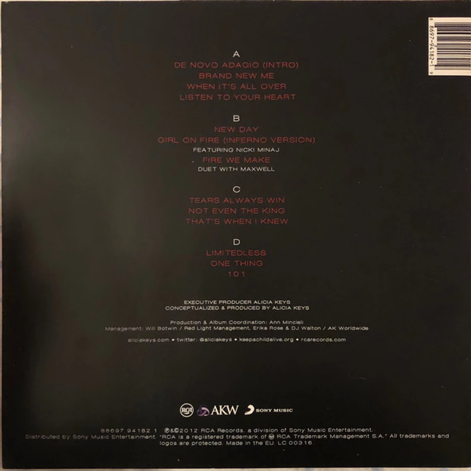 Alicia Keys - Girl On Fire - Vinyl 2LP - 2012 - EU - Original | HHV