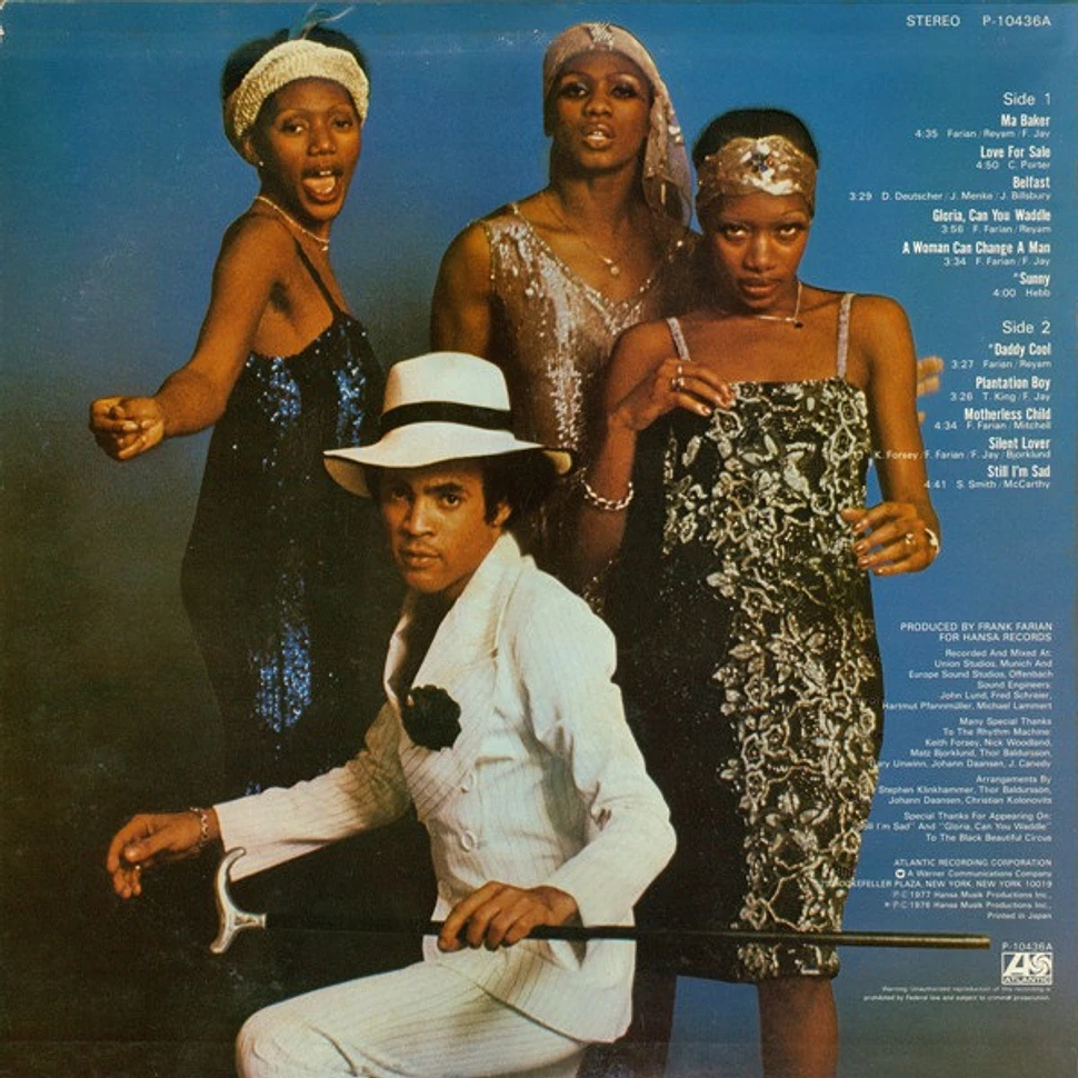 Boney M. - Ma Baker, Sunny, Daddy Cool - Vinyl LP - 1977 - JP - Original | HHV