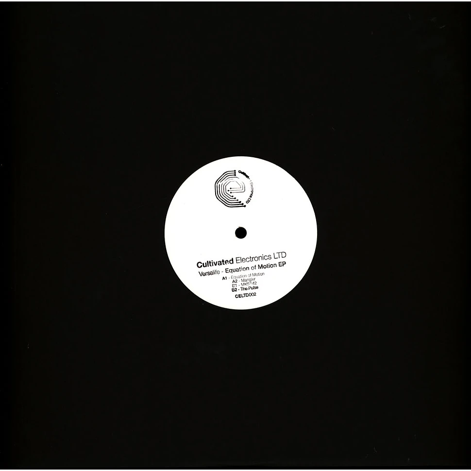 Versalife - Equation Of Motion EP - Vinyl 12" - 2019 - UK - Original | HHV