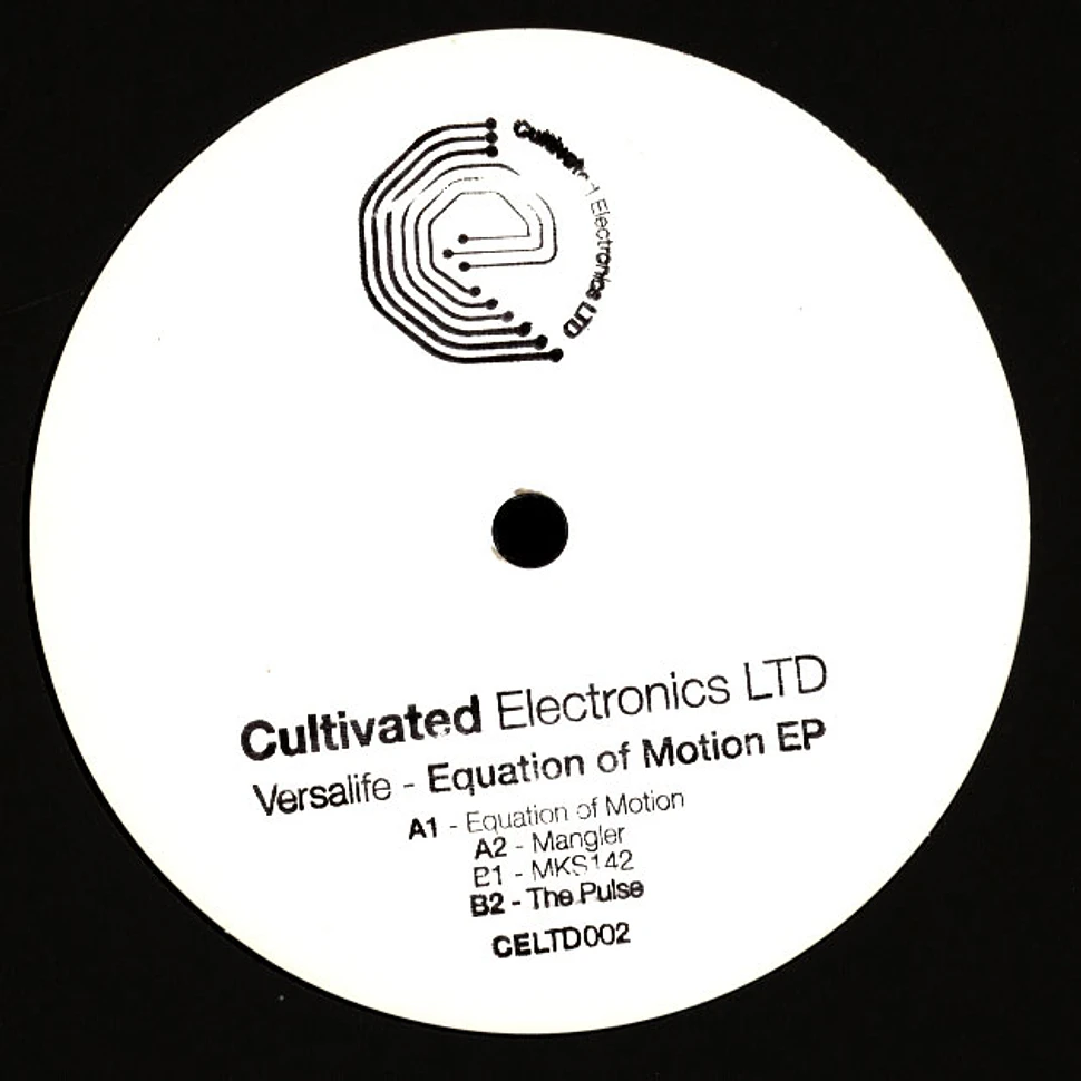 Versalife - Equation Of Motion EP - Vinyl 12" - 2019 - UK - Original | HHV