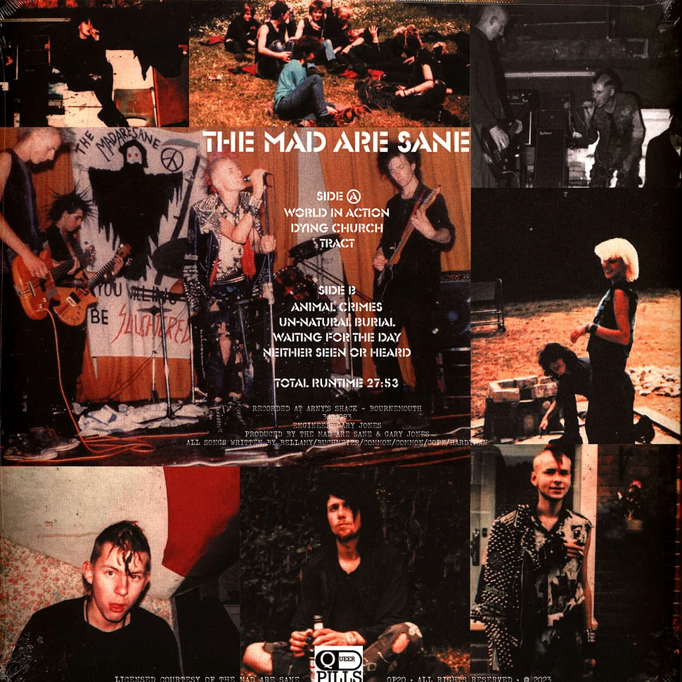 The Mad Are Sane - Reality? - Vinyl LP - 1983 - US - Reissue | HHV