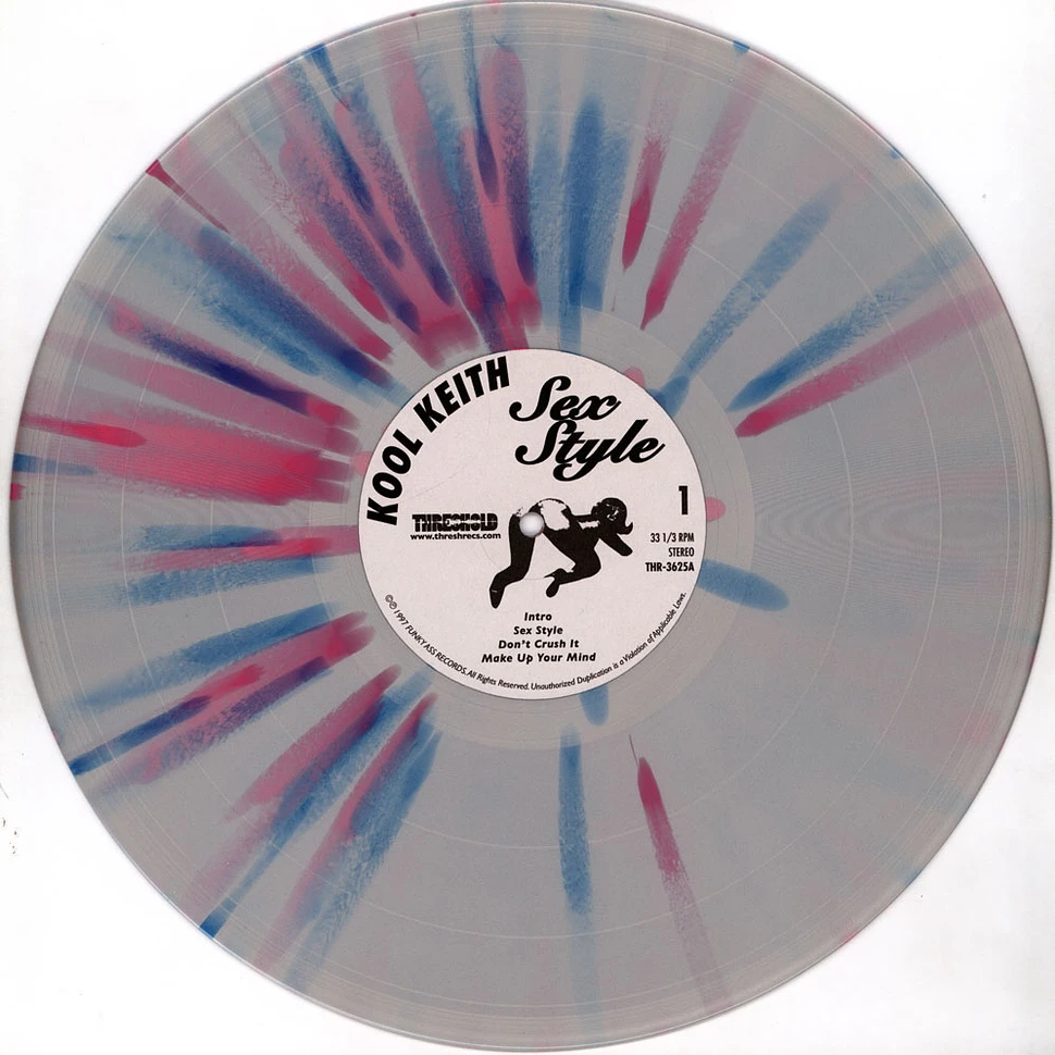 Kool Keith - Sex Style 25th Anniversary 2nd Silver Splatter Vinyl Edition - Vinyl 2LP - 1996 ...