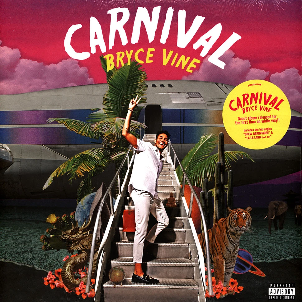 Bryce Vine - Carnival White Vinyl Edition - Vinyl LP - 2023 - CA ...