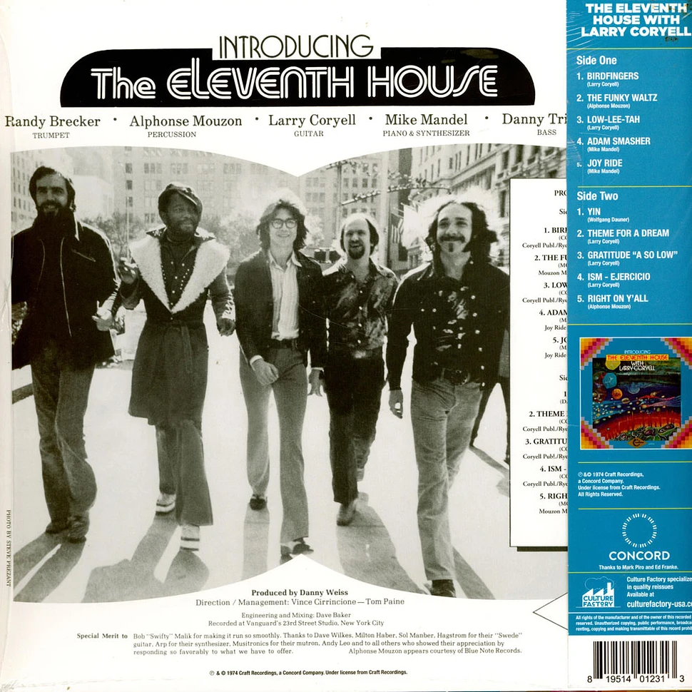 Larry Coryell - Introducing The Eleventh House Record Store Day 2023 ...