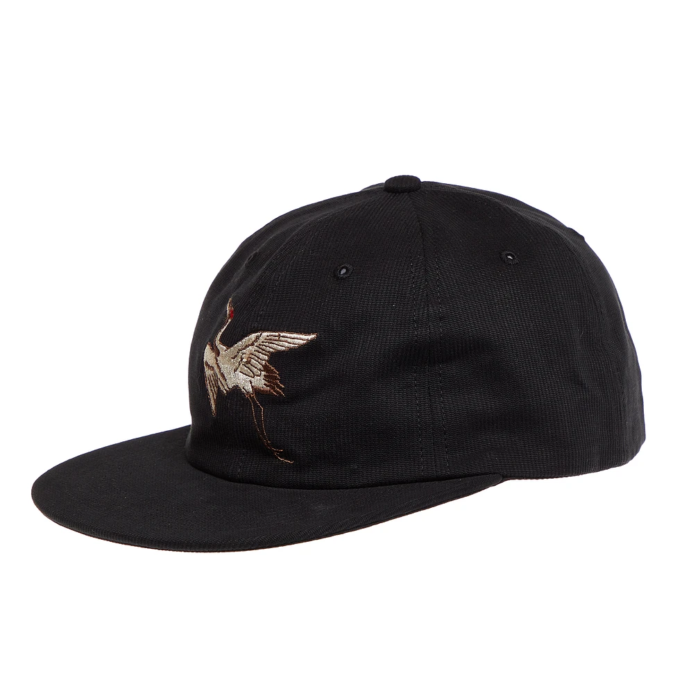 Maharishi x Utagawa Hiroshige - Peace Crane 6 Panel Cap (Black) | HHV