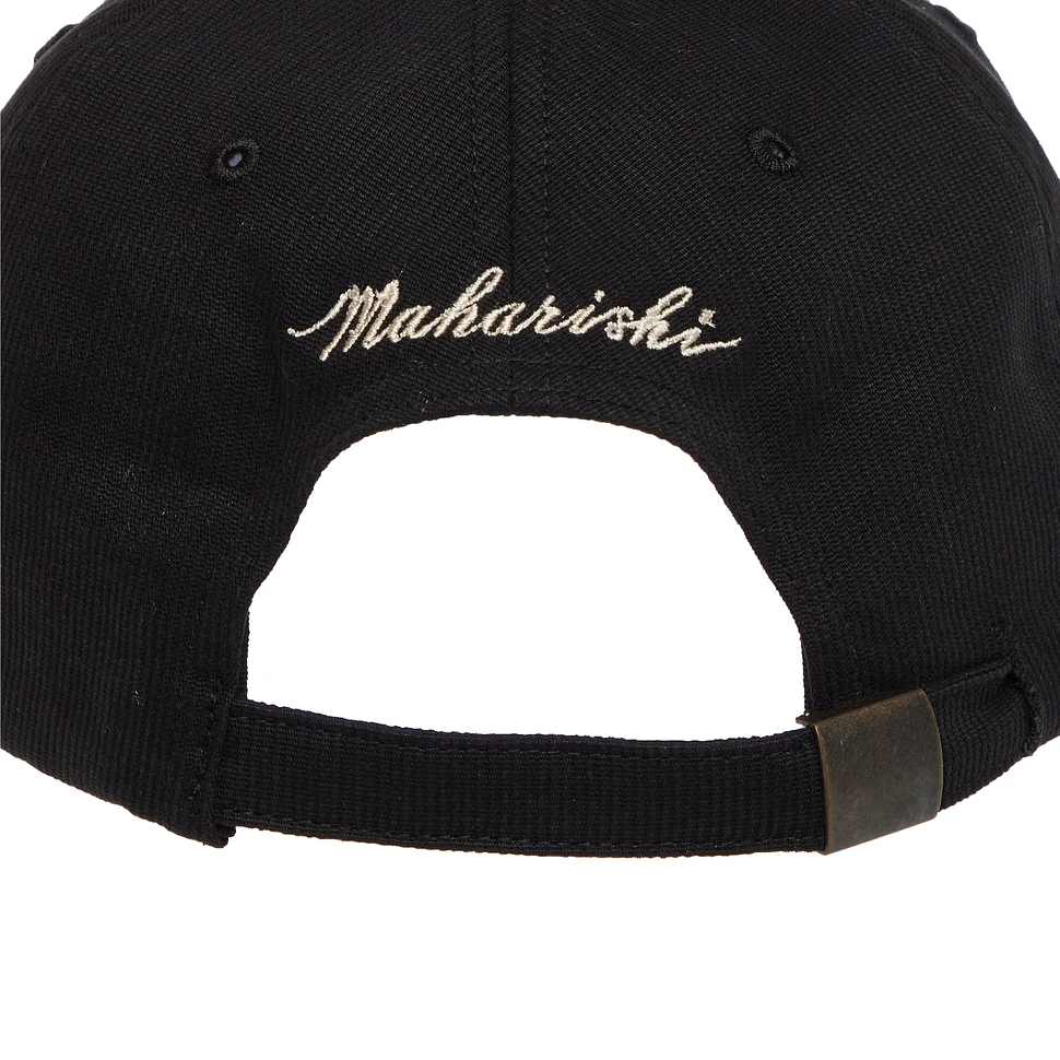 Maharishi x Utagawa Hiroshige - Peace Crane 6 Panel Cap (Black) | HHV