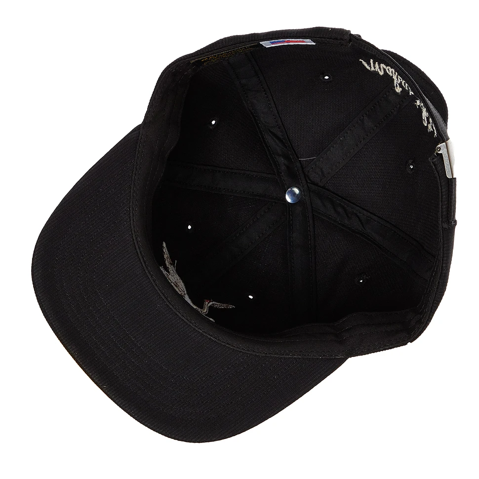 Maharishi x Utagawa Hiroshige - Peace Crane 6 Panel Cap (Black) | HHV