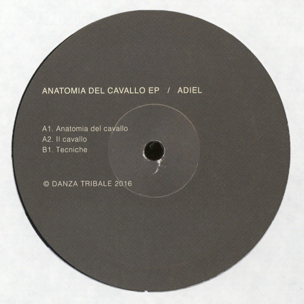 Adiel - Anatomia Del Cavallo EP - Vinyl 12" - 2016 - IT - Original | HHV