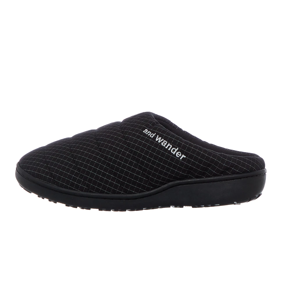 and Wander x SUBU - Reflective Rip Permanent Sandal (Black) | HHV