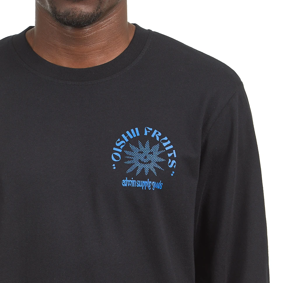 Edwin - Ringo Oishii T-Shirt LS (Black) | HHV