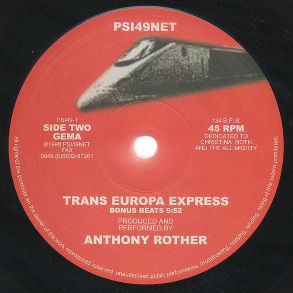Anthony Rother - Trans Europa Express - Vinyl 12" - 1998 - DE ...