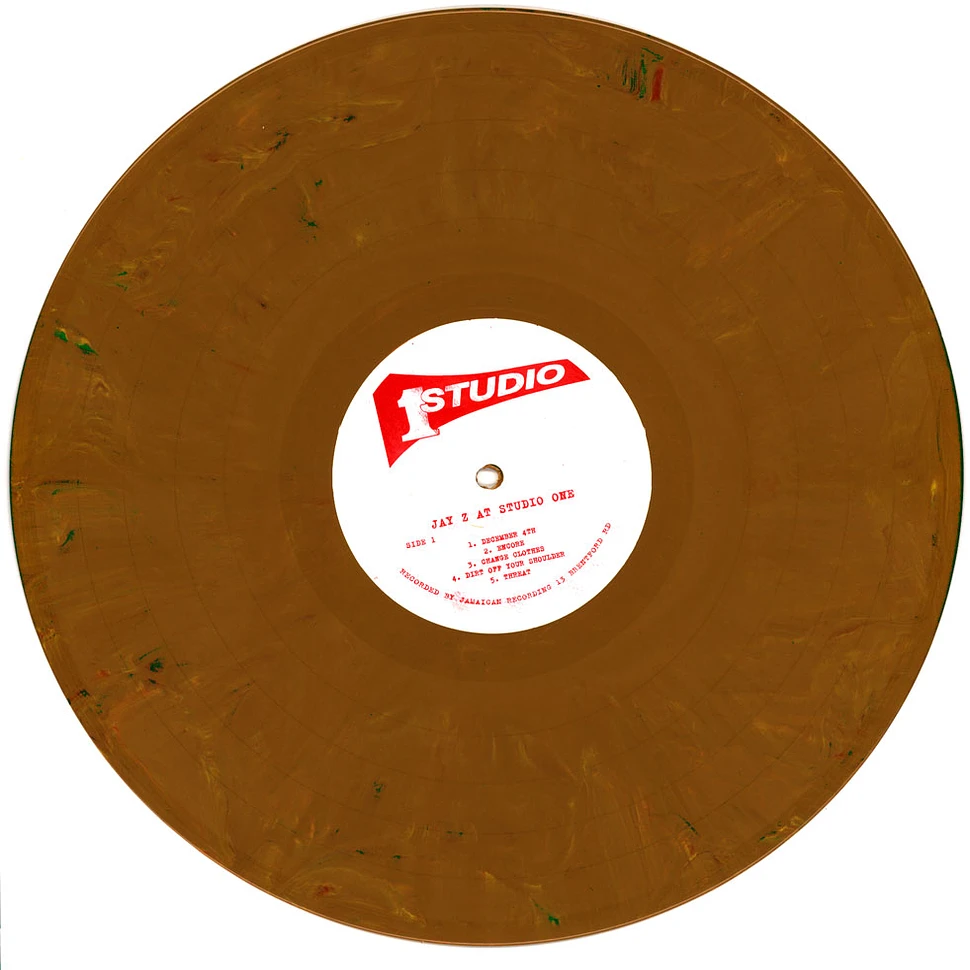 Jay-Z - At Studio One - Reggae Mash Ups Yellow Vinyl Edtion - Vinyl LP ...