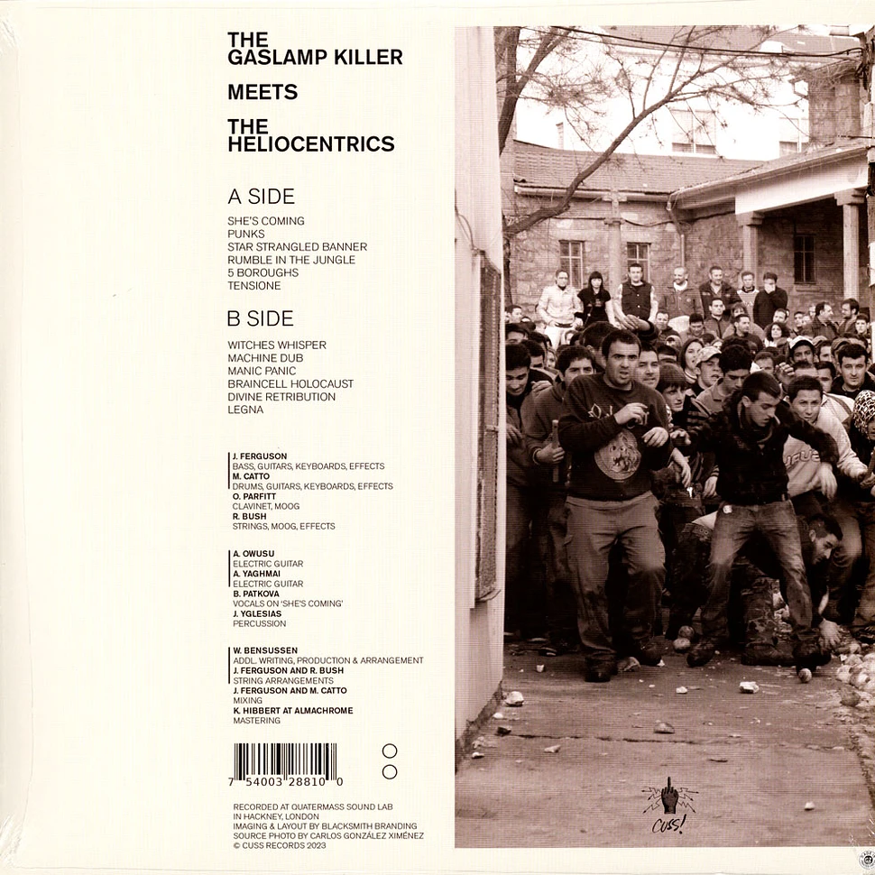 The Gaslamp Killer & The Heliocentrics - Legna 2nd Pressing - Vinyl LP ...