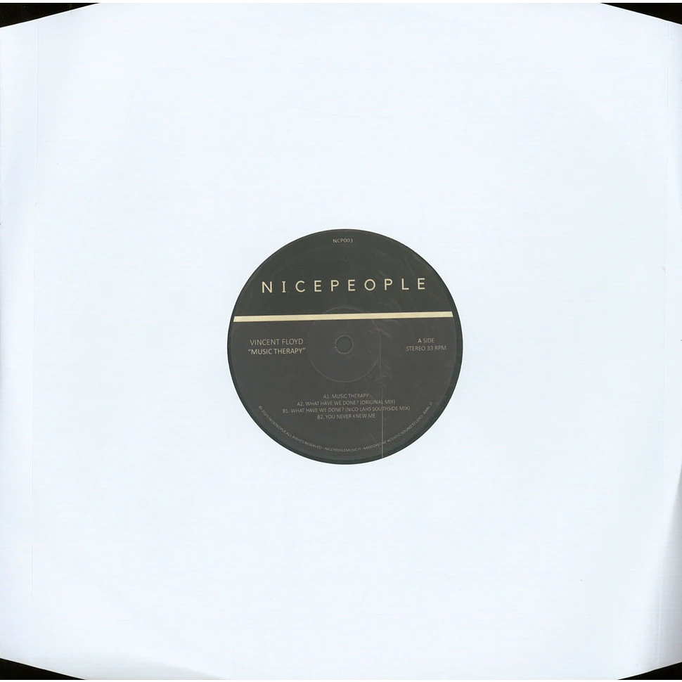 Vincent Floyd - Music Therapy - Vinyl 12" - 2020 - IT - Original | HHV