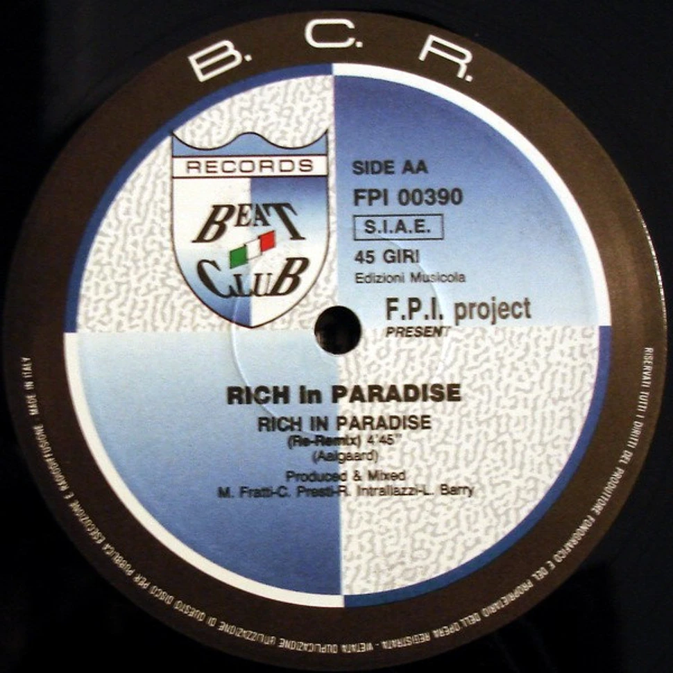 Fpi Project Featuring Sharon Dee Clarke Rich In Paradise Going Back