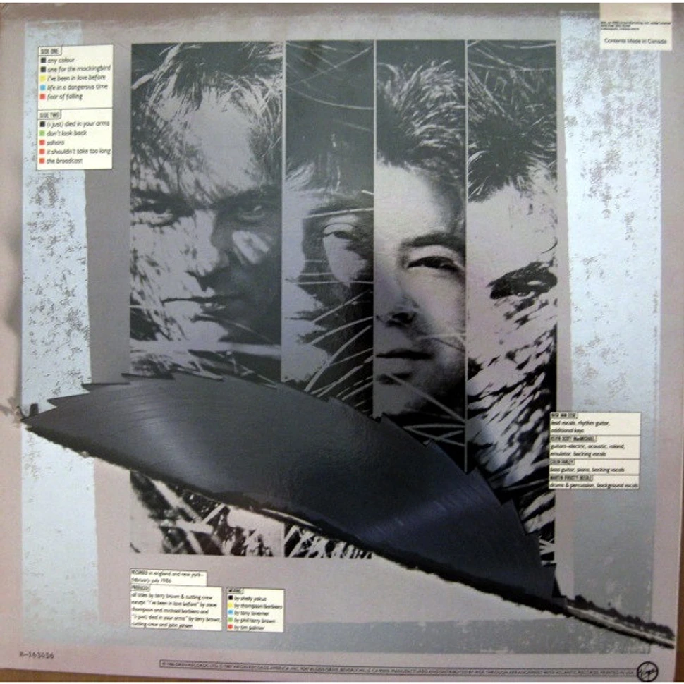 Cutting Crew - Broadcast - Vinyl LP - 1987 - US - Original | HHV