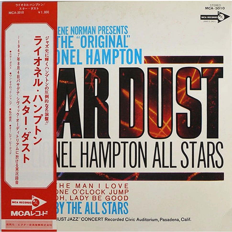 Lionel Hampton All Stars - Gene Norman Presents The "Just Jazz" Concert ...
