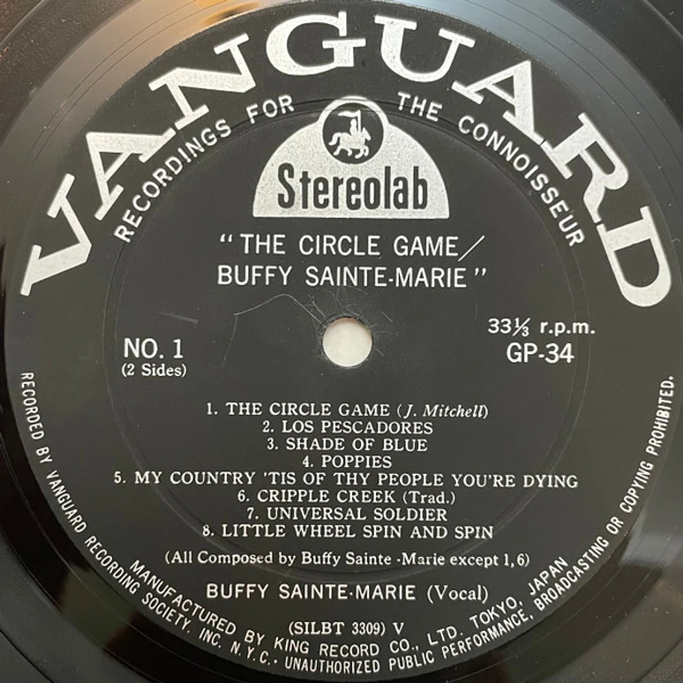 Buffy Sainte Marie The Circle Game Vinyl Lp 1971 Jp Original
