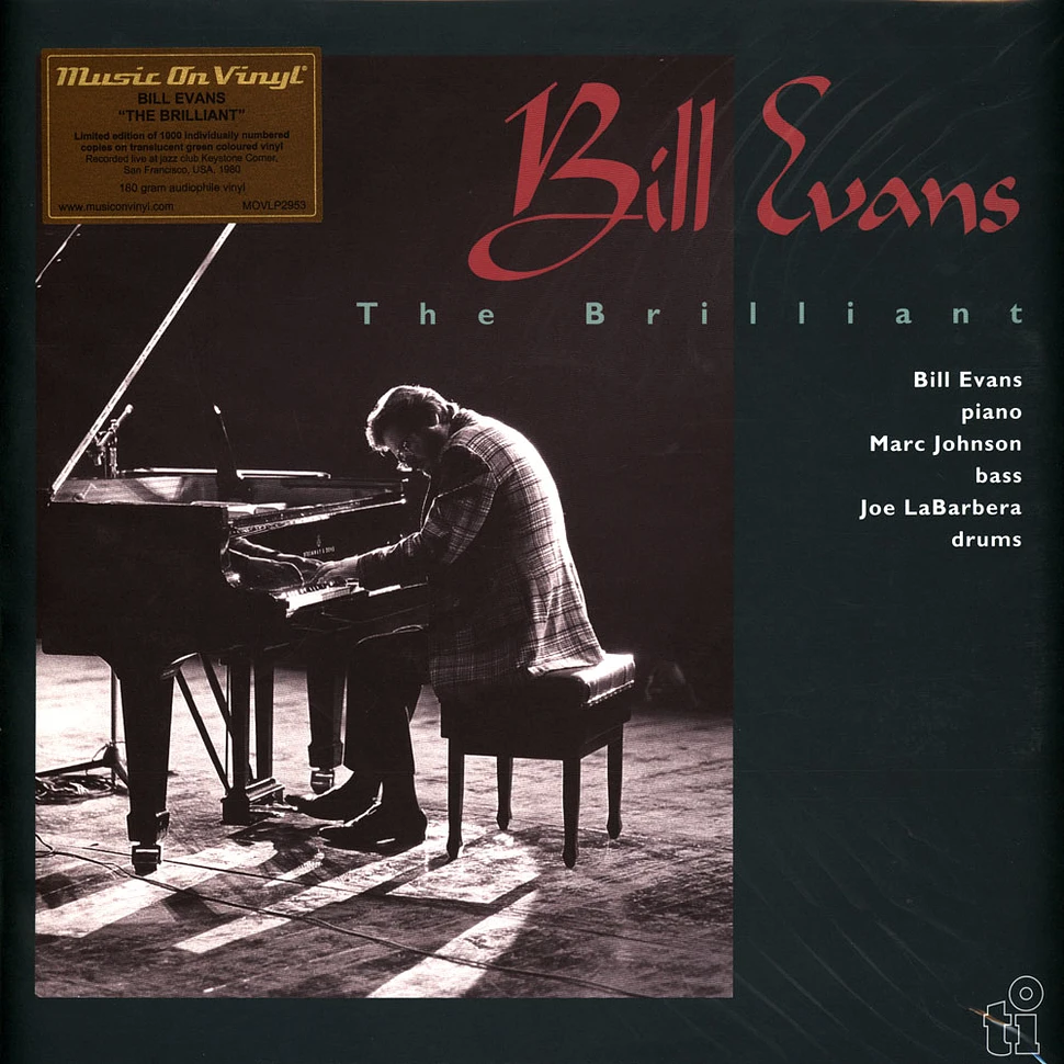 Bill Evans - Brilliant Translucent Green Vinyl Edition - Vinyl LP ...