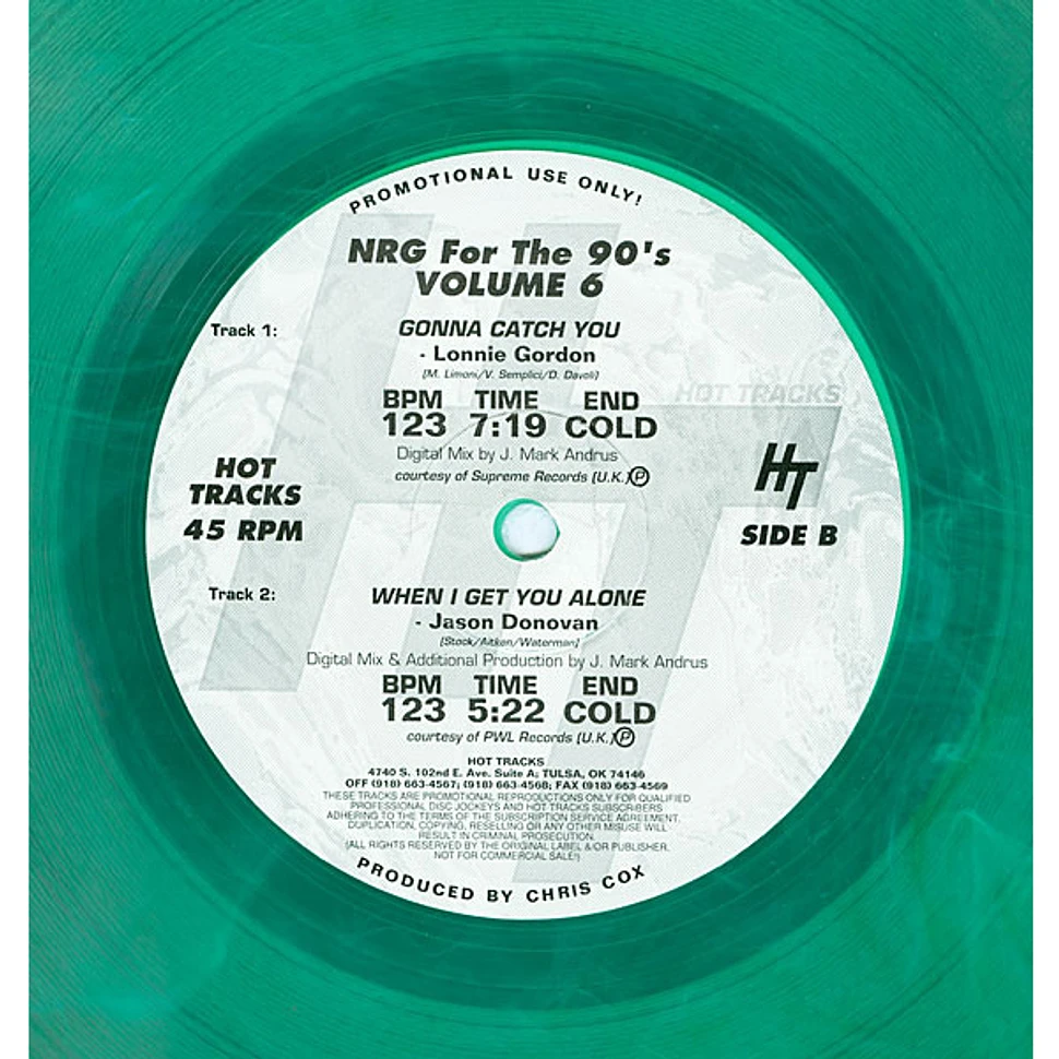V.A. - Hot Tracks - NRG For The 90's Volume 6 - Vinyl 12" - 1991 - US ...