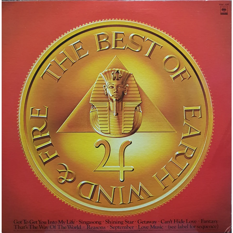 Earth, Wind & Fire - The Best Of Earth, Wind & Fire Vol. I - Vinyl LP ...
