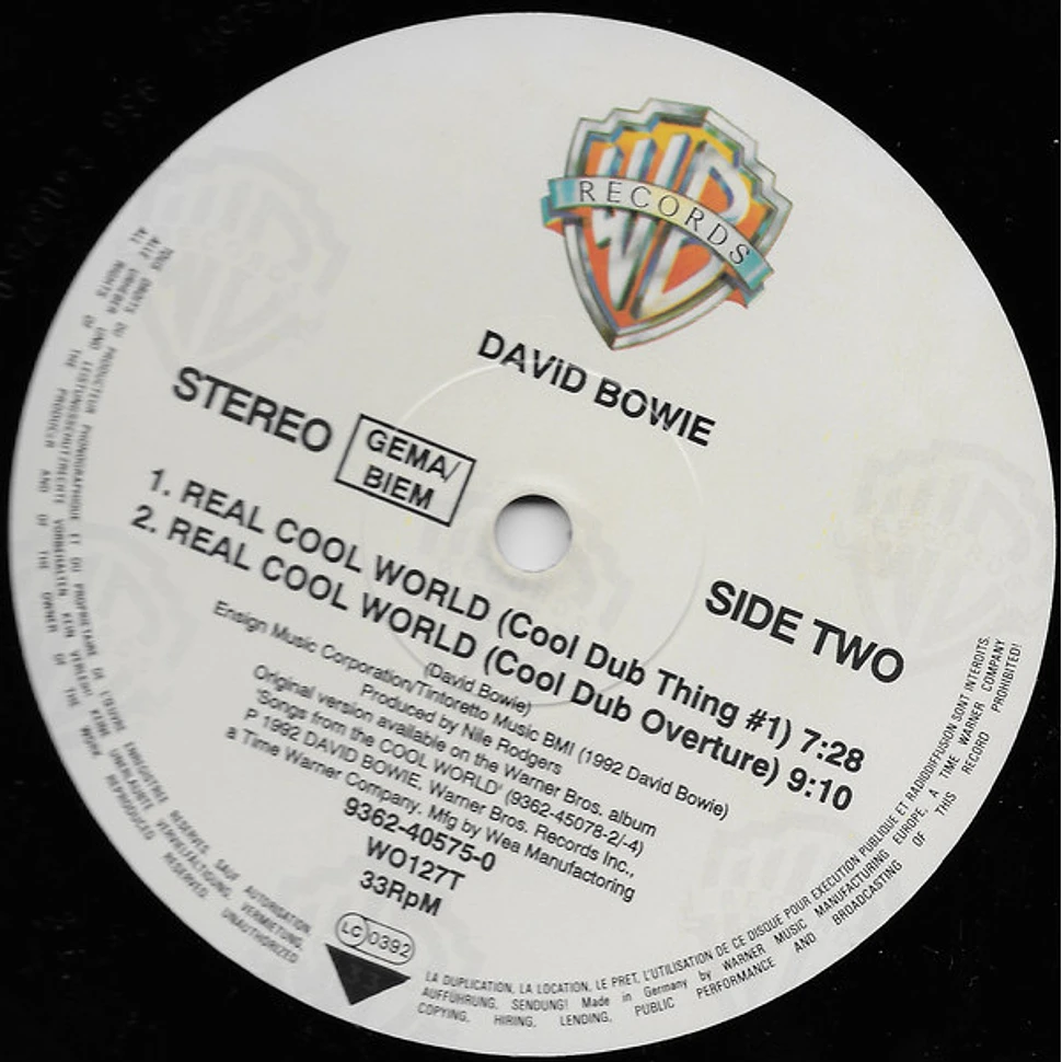 David Bowie - Real Cool World - Vinyl 12" - 1992 - EU - Original | HHV