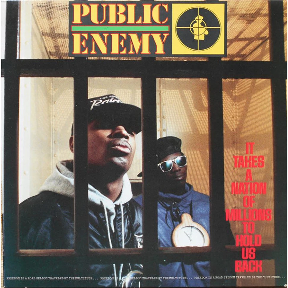 Public Enemy - It Takes A Nation Of Millions To Hold Us Back - Vinyl LP ...