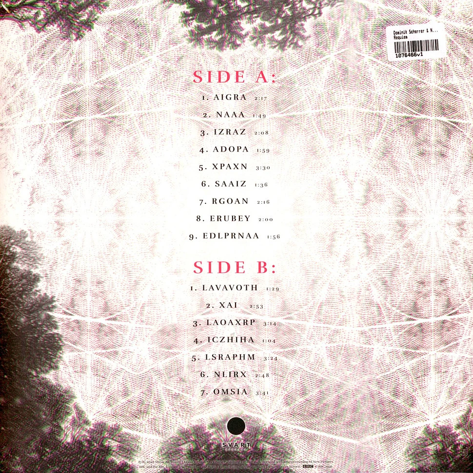 Dominik Scherrer & Natasha Khan - Requiem - Vinyl LP - 2020 - EU ...